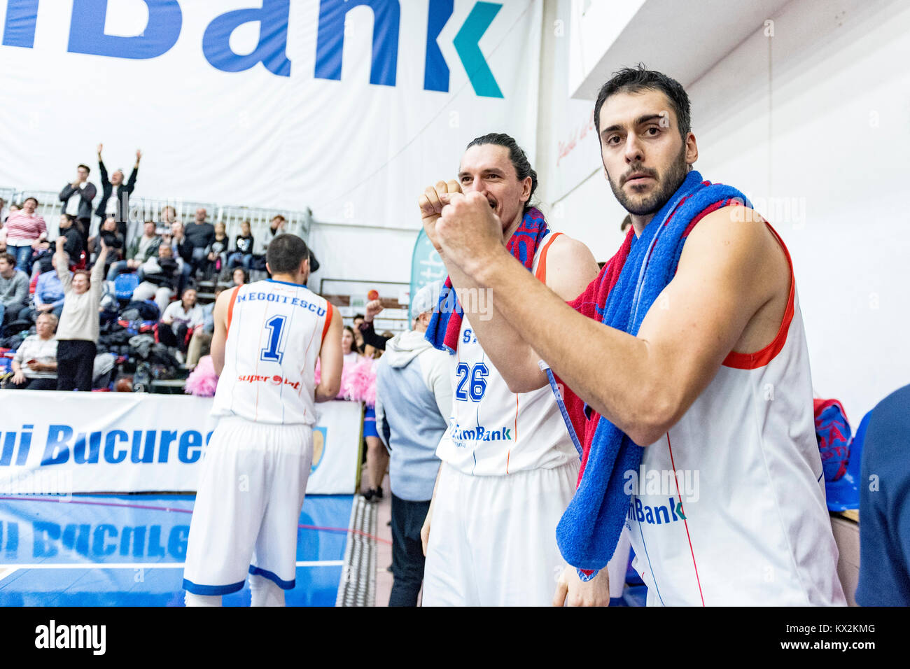 December 9, 2017: Dragan Zekovic #27 (CSM Steaua Bucharest) during the ...