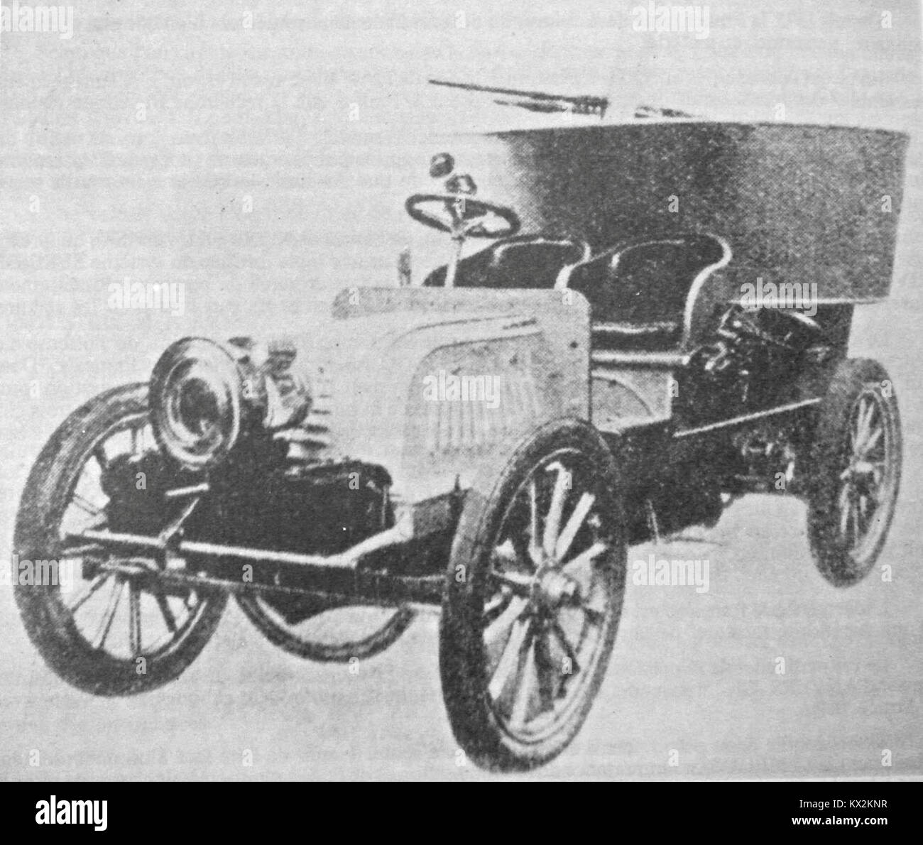 The earliest French armored car - the Charron-Girardot-Voigt 1902 Stock ...