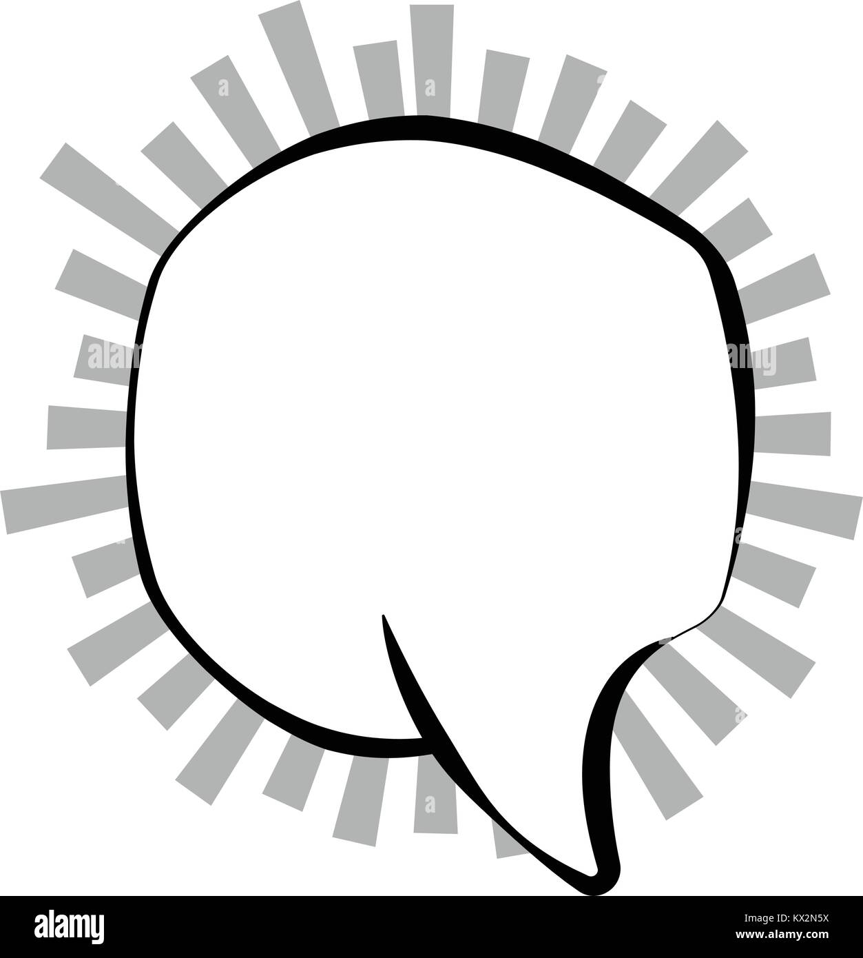 Comic Speech Bubbles Stock Vector Image And Art Alamy
