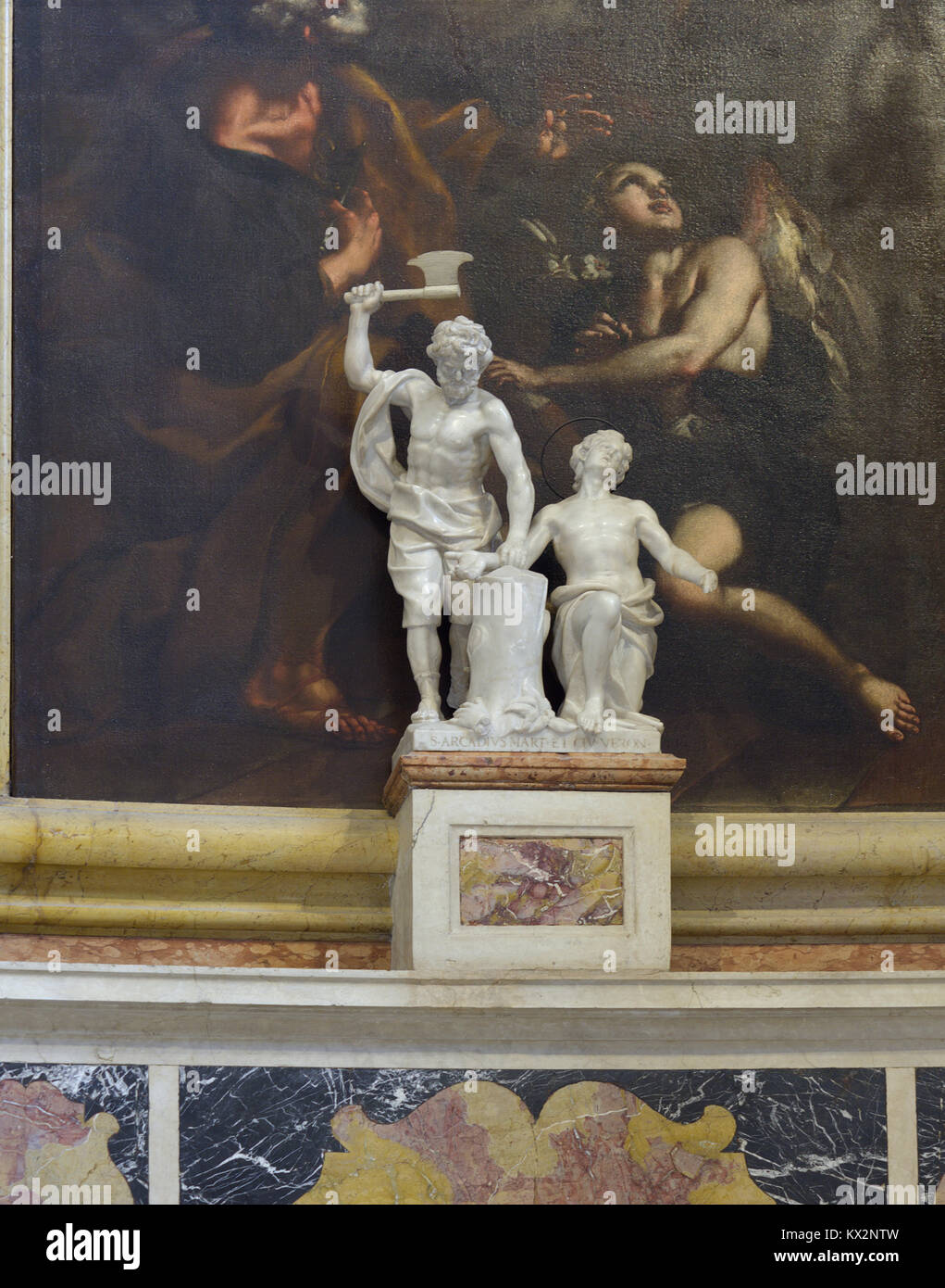 Martyrdom of saint arcadius hi-res stock photography and images - Alamy