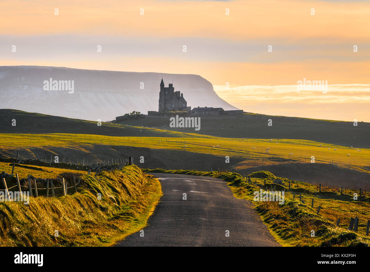 Classiebawn Castle in Sligo - Ireland Stock Photo - Alamy