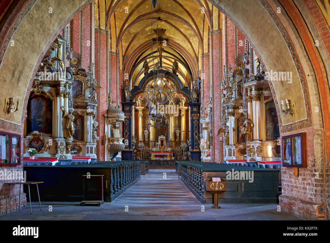 Poland, church in Chelmno Stock Photo - Alamy