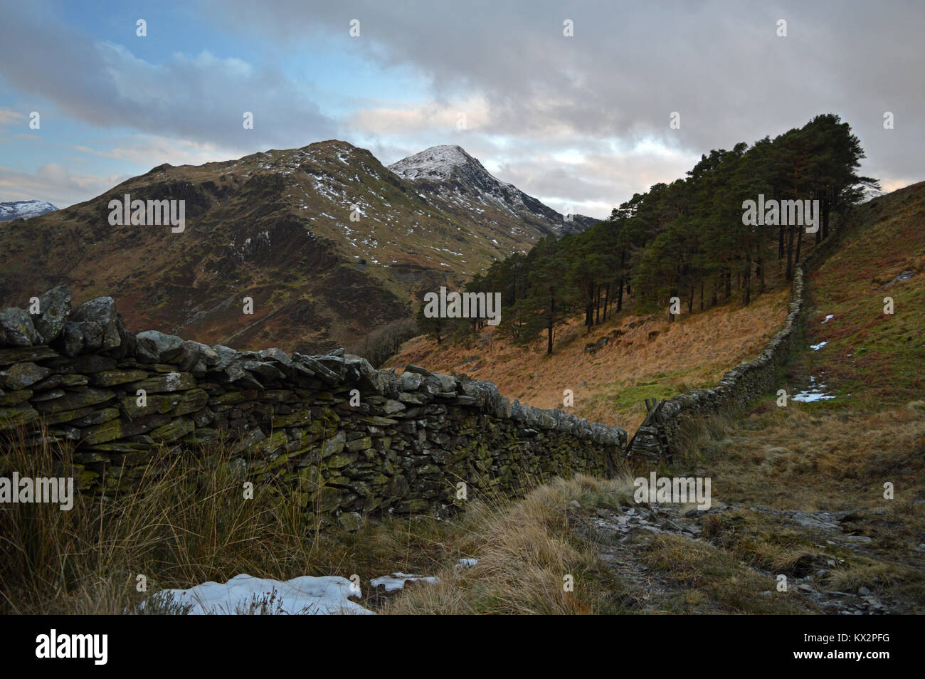Wenallt walk off the Watkin Path Stock Photo - Alamy