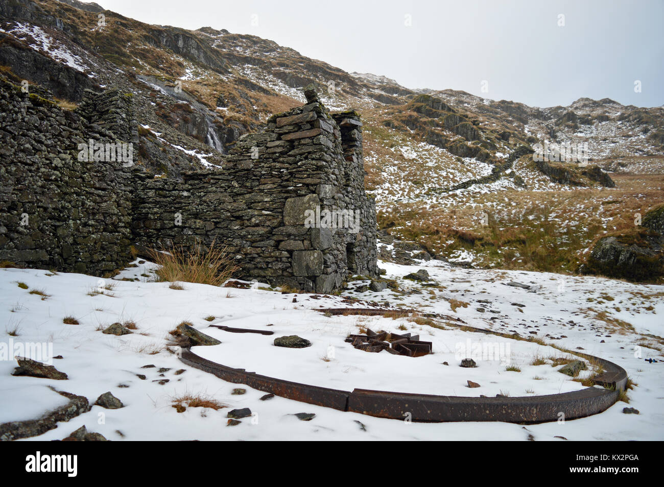 Wenallt walk off the Watkin Path Stock Photo - Alamy