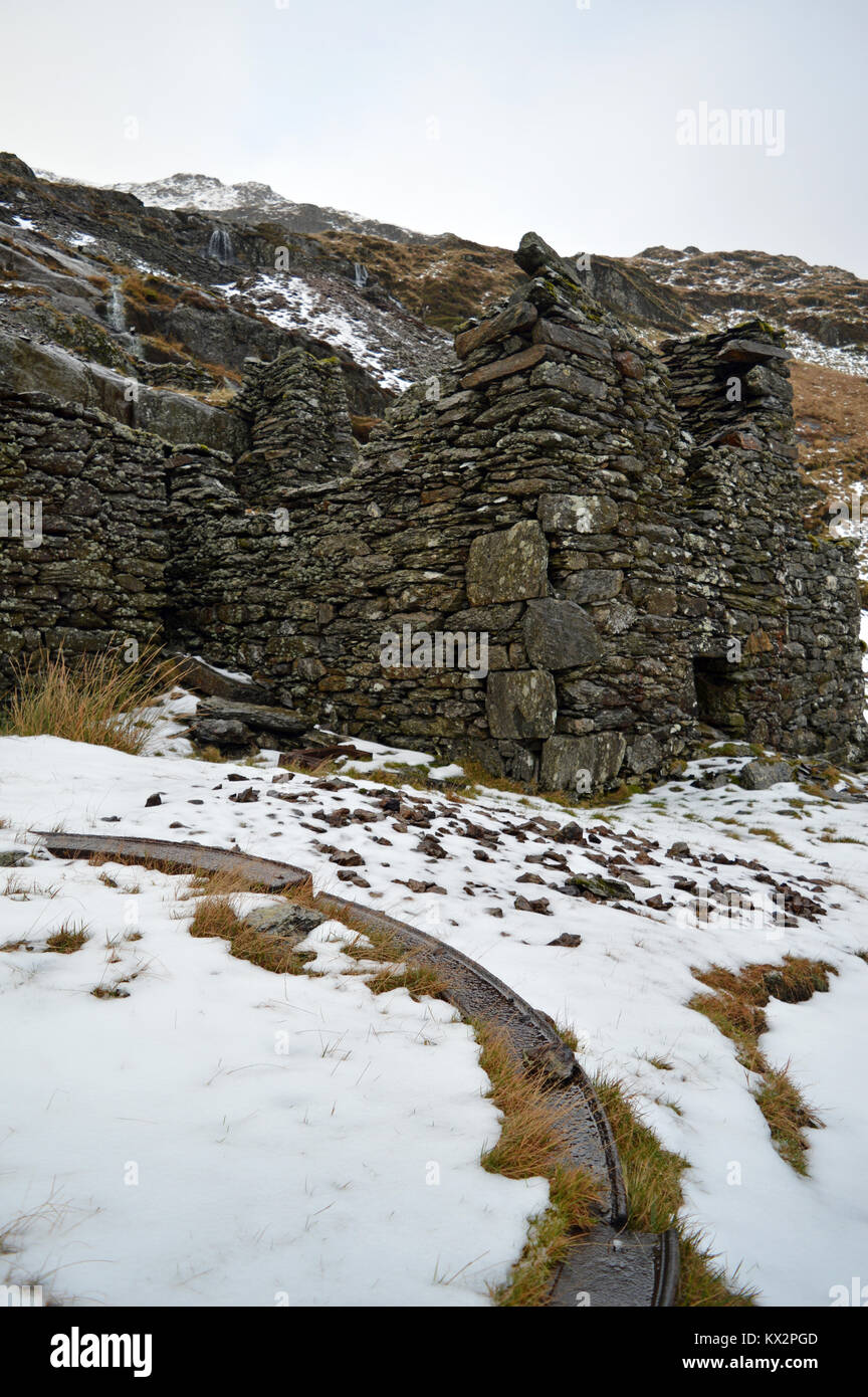 Wenallt walk off the Watkin Path Stock Photo - Alamy