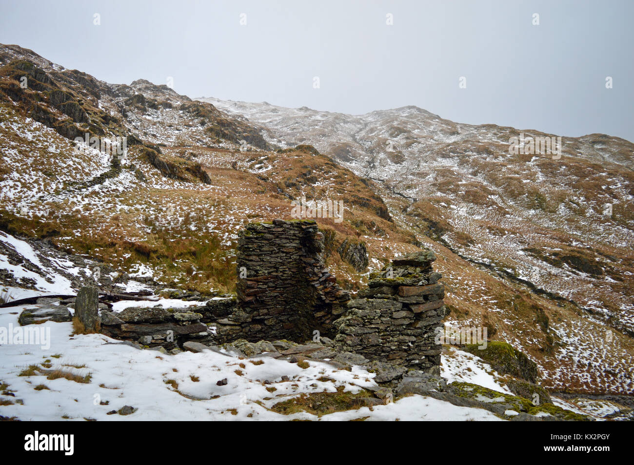 Wenallt walk off the Watkin Path Stock Photo - Alamy