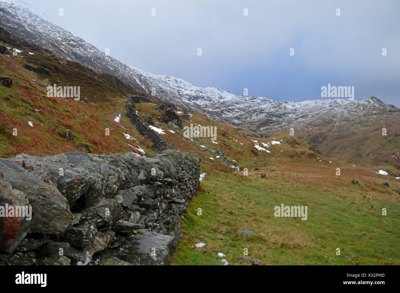 Wenallt walk off the Watkin Path Stock Photo - Alamy