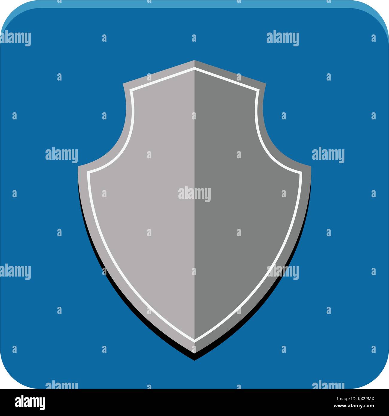 Protection app button Stock Vector Image & Art - Alamy