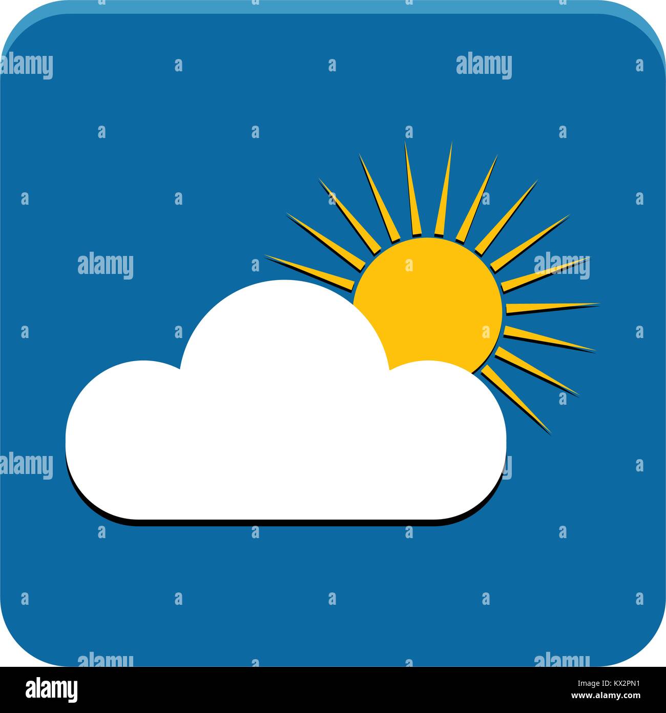 Weather screen computer Stock Vector Images - Alamy