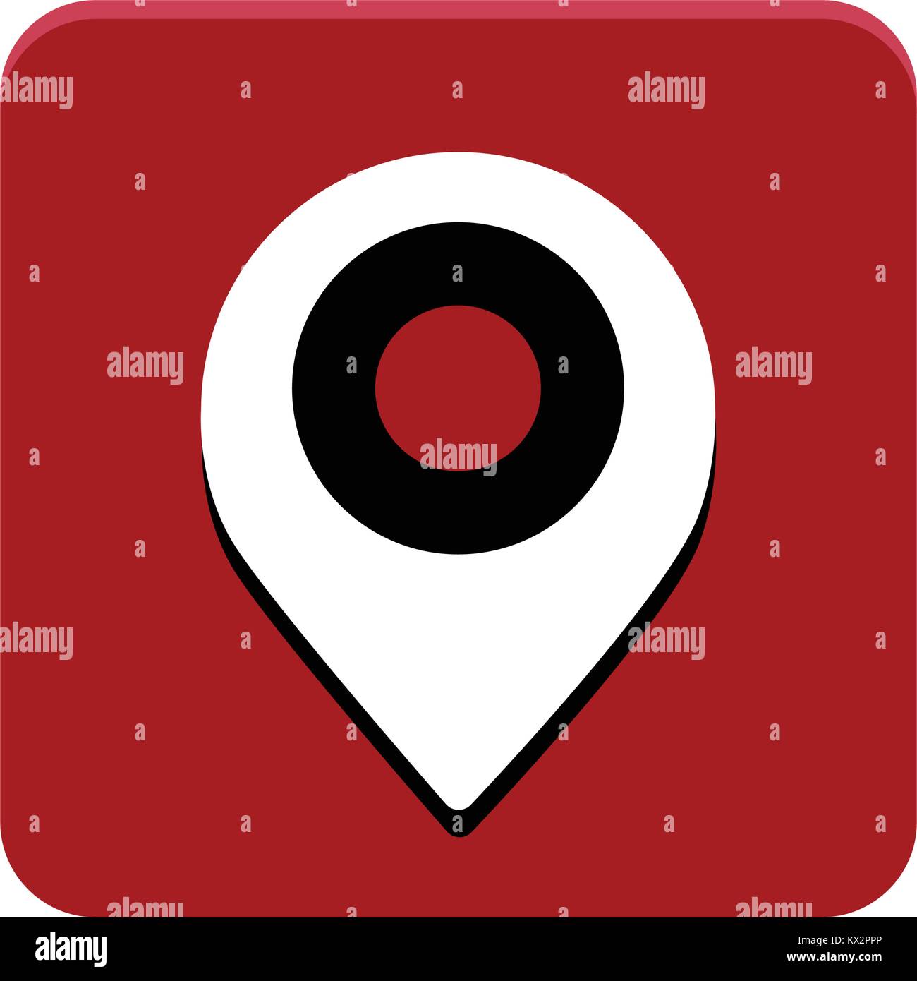 Map app button Stock Vector Image & Art - Alamy