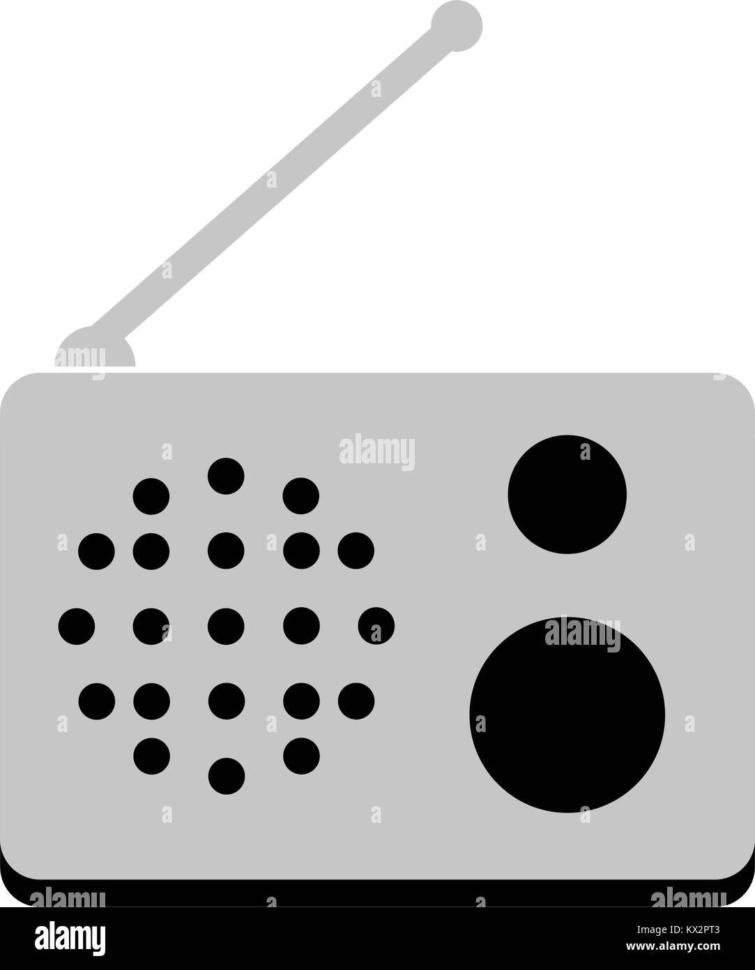 Isolated radio icon Stock Vector Image & Art - Alamy
