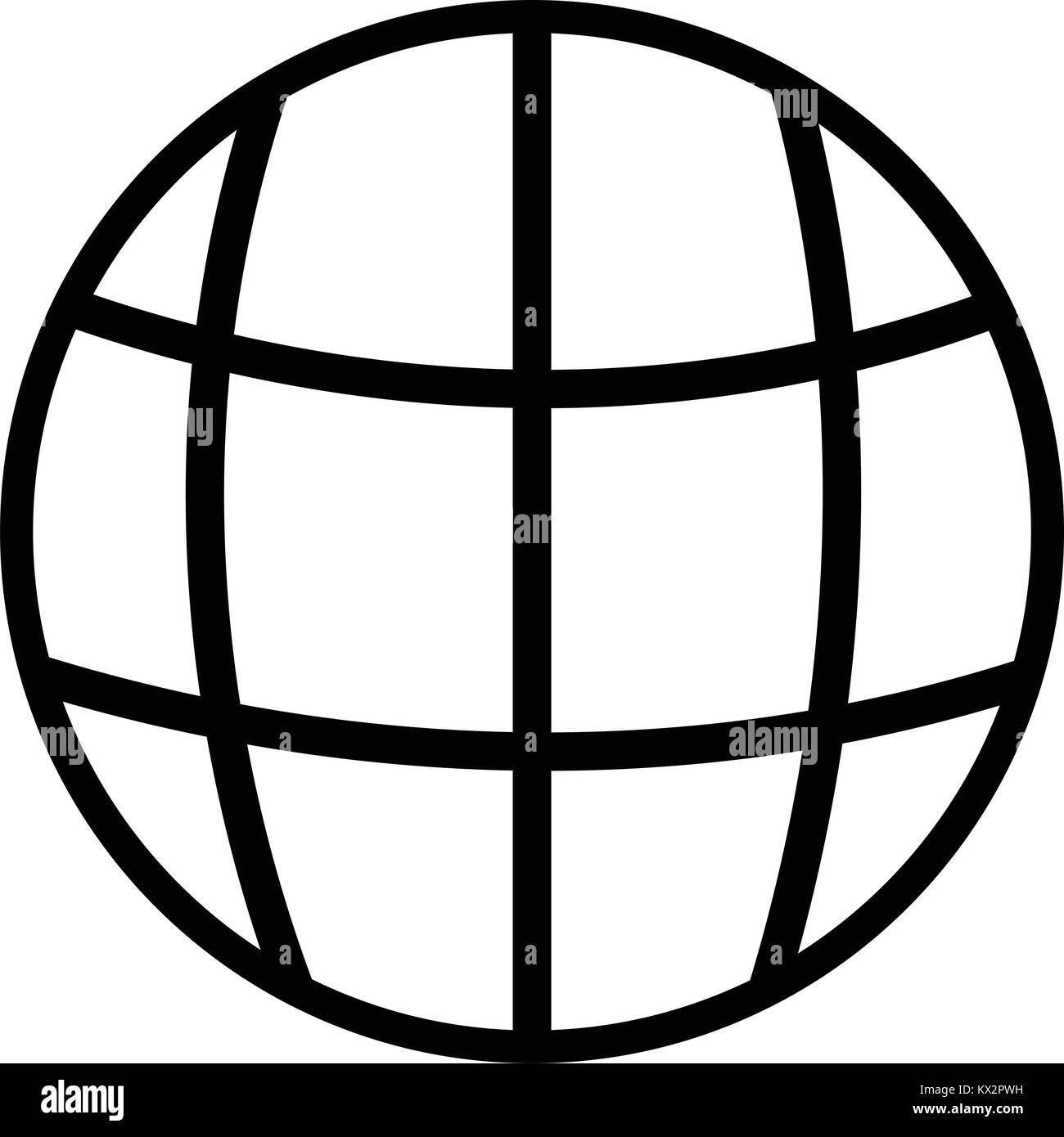 Isolated web icon Stock Vector Image & Art - Alamy