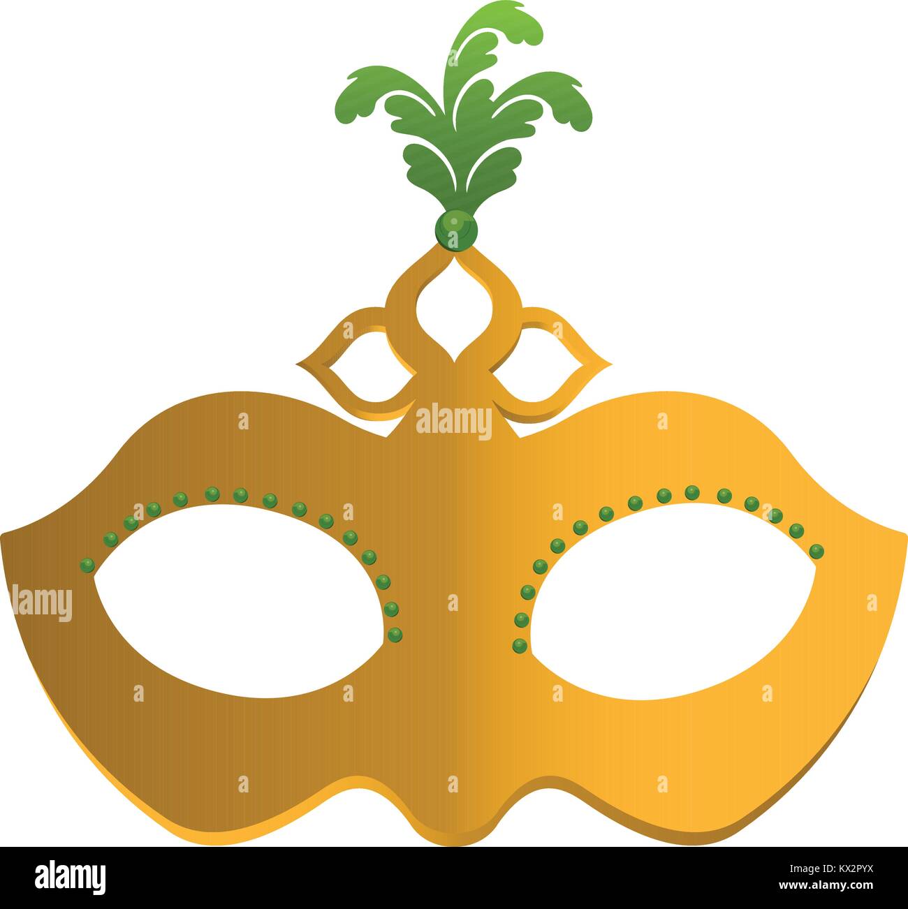 Venice carnival jester mask Stock Vector Images - Alamy