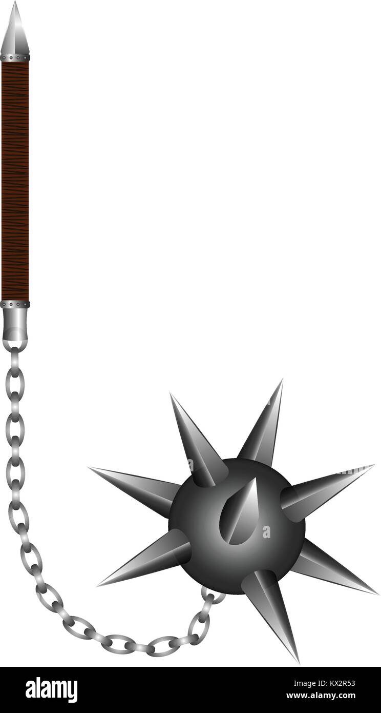 Mace medieval weapon icon hi-res stock photography and images - Alamy