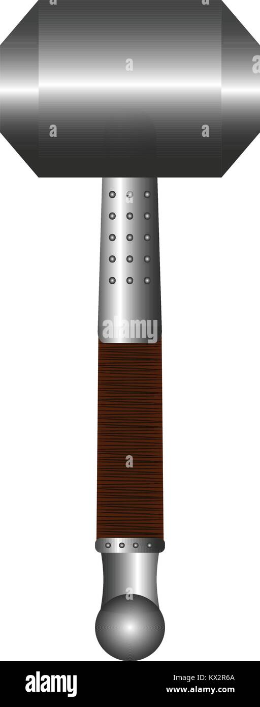 Isolated hammer weapon Stock Vector Image & Art - Alamy