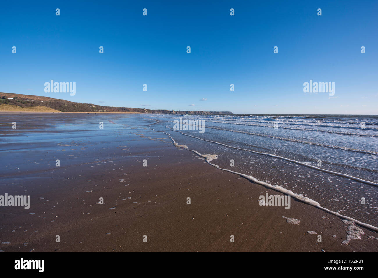 Nicholaston beach oxwich bay gower hi-res stock photography and images ...