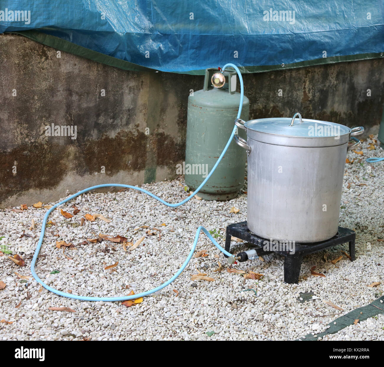 Gas cylinder in kitchen hi-res stock photography and images - Alamy