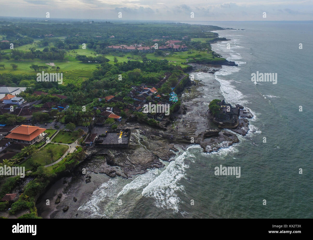 Aerial view ancient hindu temple hi-res stock photography and images ...
