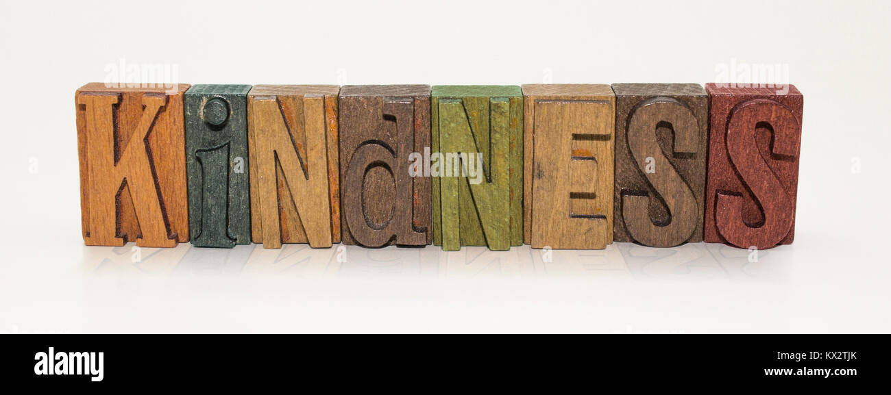 Kindness word hi-res stock photography and images - Alamy