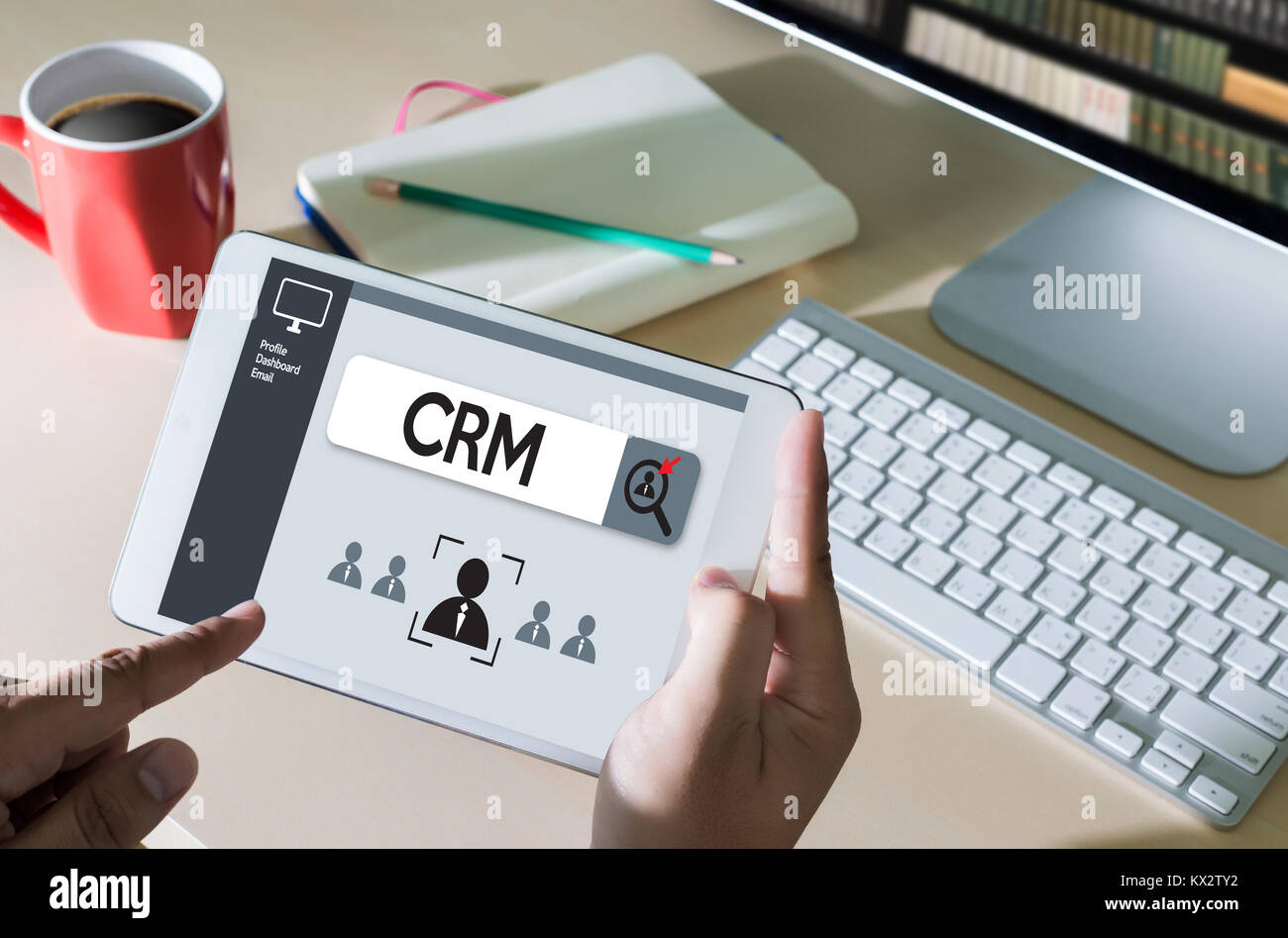 Business Customer CRM Management Analysis Service Concept management ...
