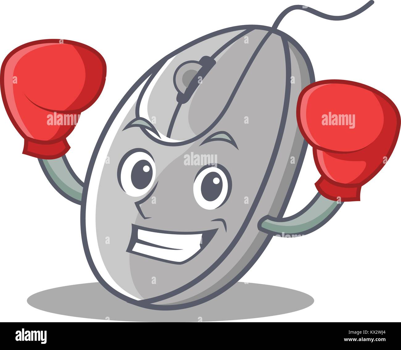 Cartoon character eye boxing gloves hi-res stock photography and images ...