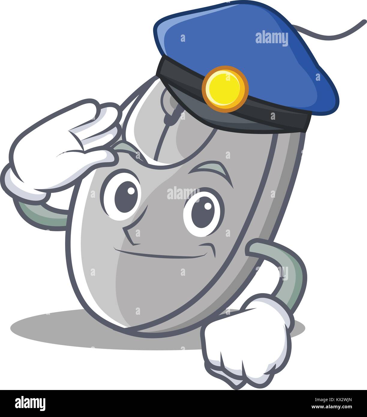 Police mouse character cartoon hi-res stock photography and images - Alamy