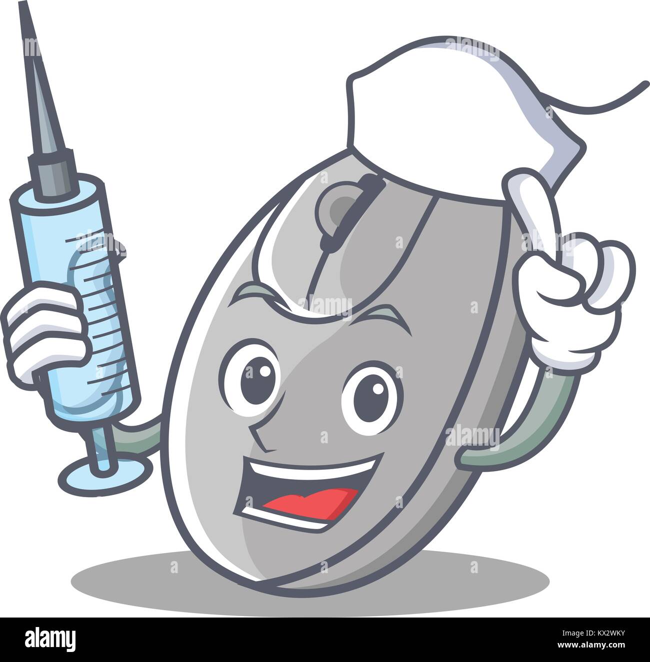 Nurse mouse character cartoon style Stock Vector Image & Art - Alamy