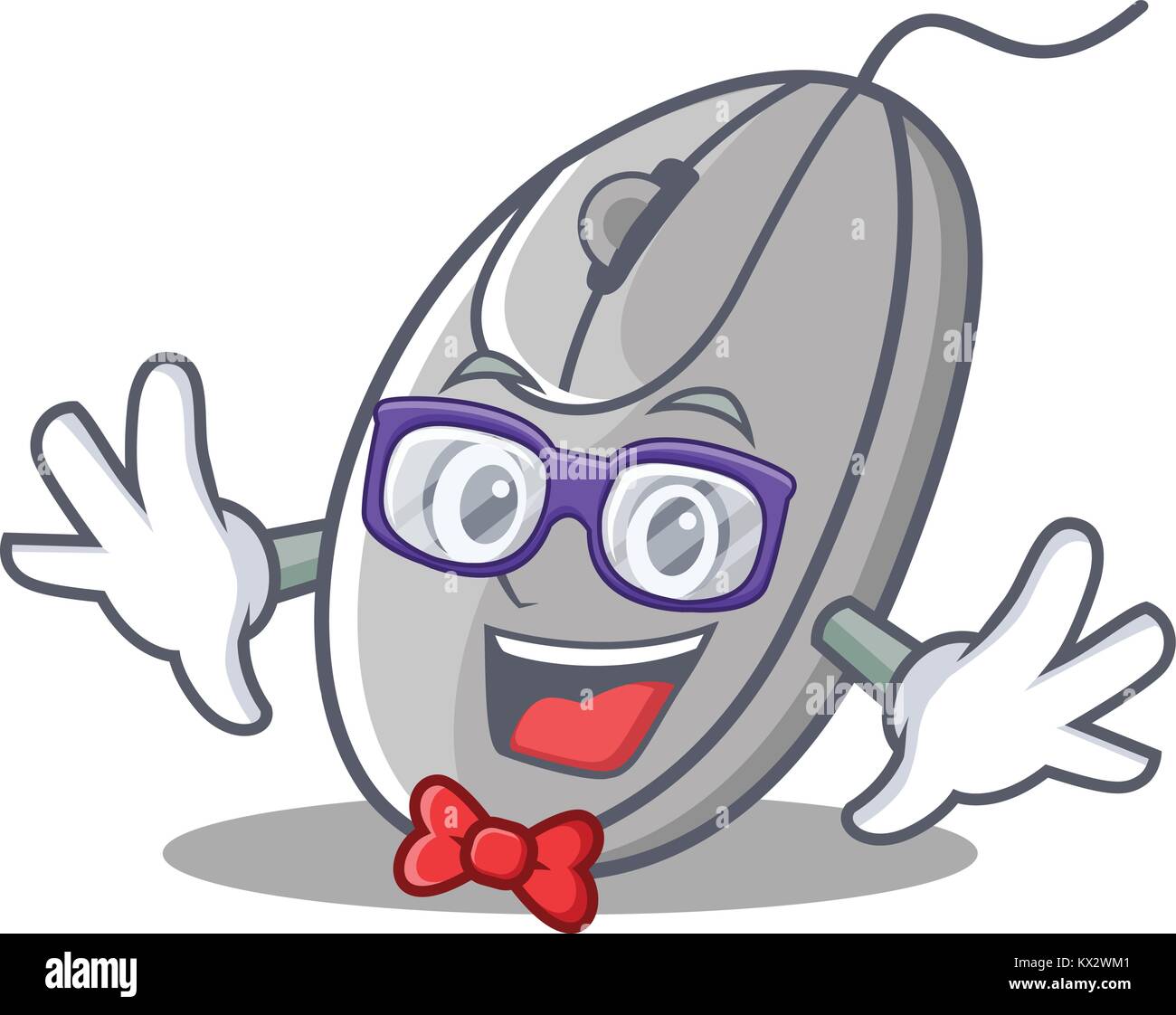 Clever mouse Stock Vector Images - Alamy