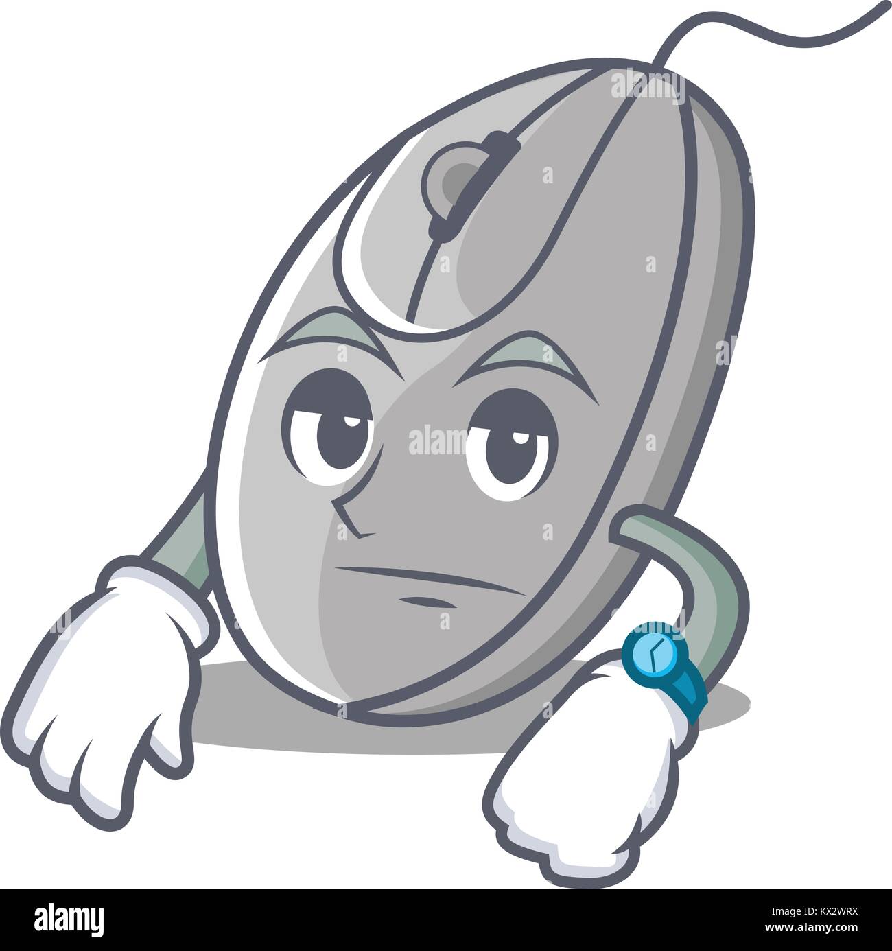 Waiting mouse mascot cartoon style Stock Vector Image & Art - Alamy