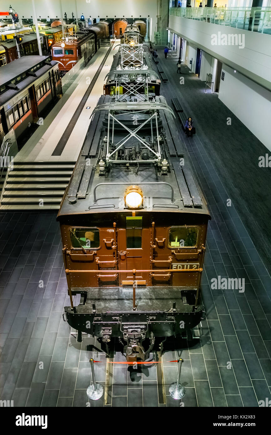 NAGOYA, JAPAN - NOVEMBER 18, 2015: The SCMaglev and Railway Park ...