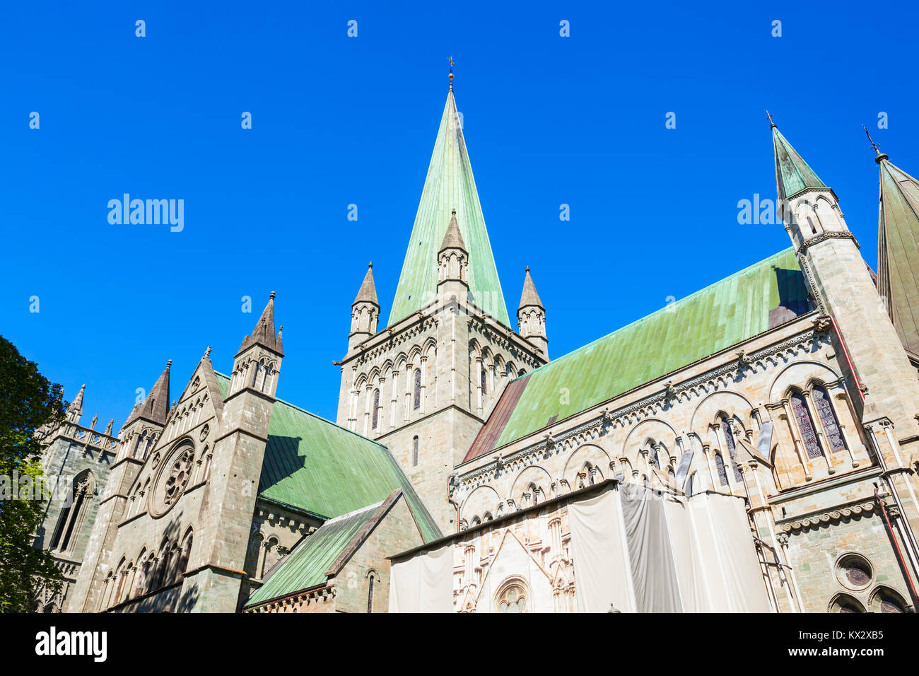 Nidaros Cathedral or Nidarosdomen or Nidaros Domkirke is a Church of ...