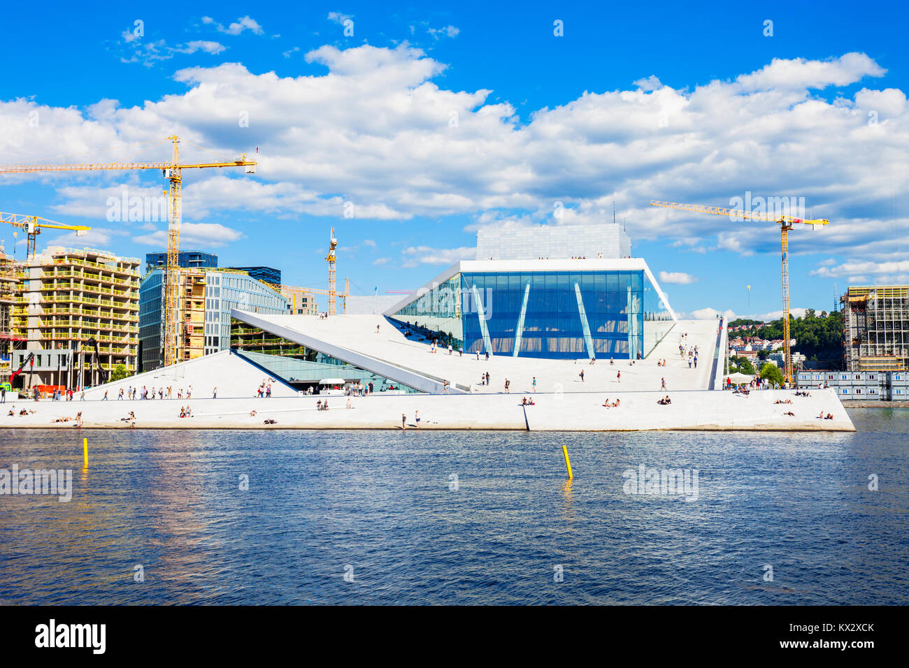 The Oslo Opera House or Operahuset is the home of The Norwegian ...