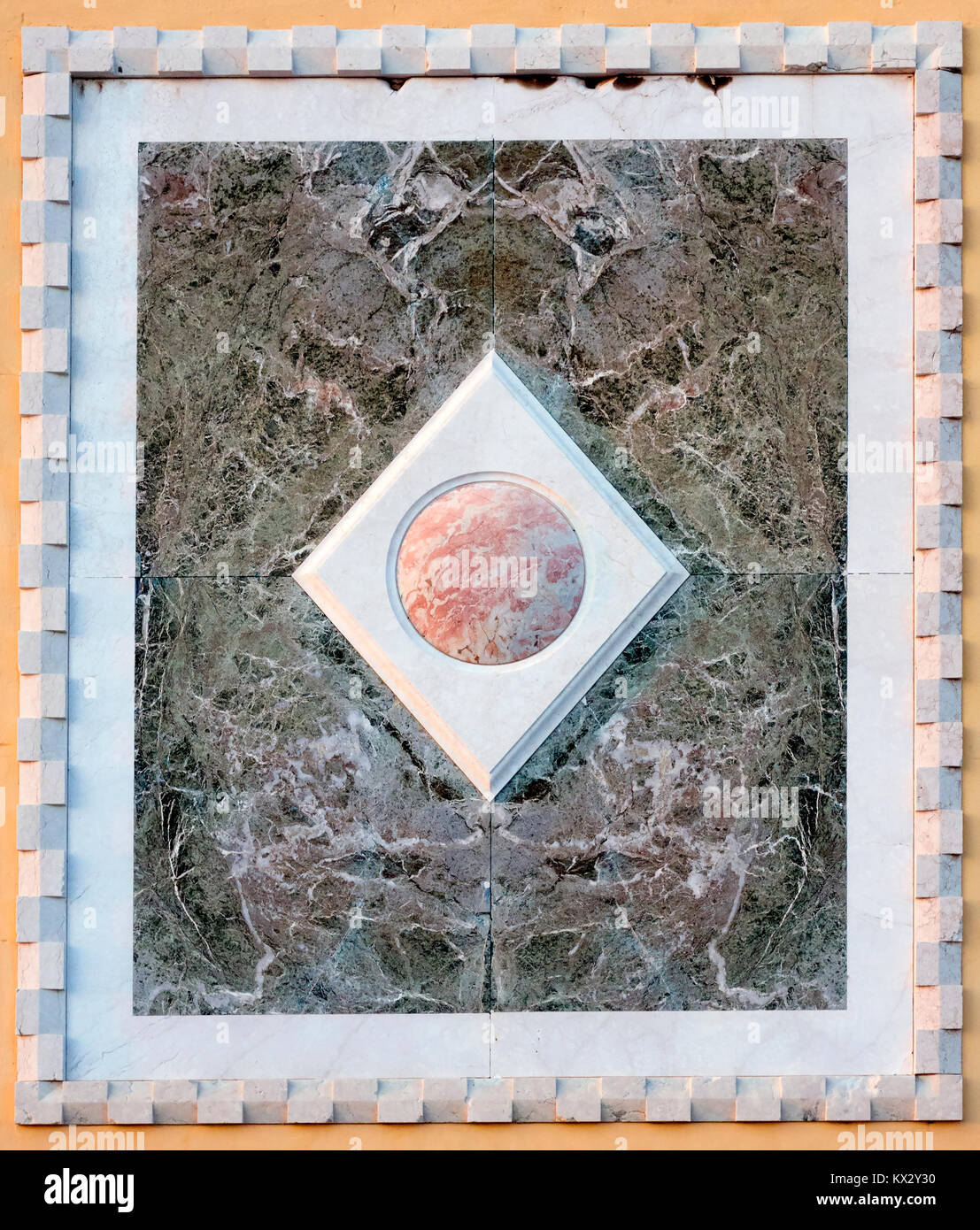 Marble relief decor, Venice, 2017 Stock Photo - Alamy
