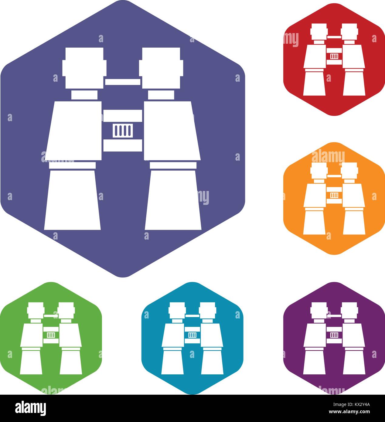 Compass icons set Stock Vector Image & Art - Alamy