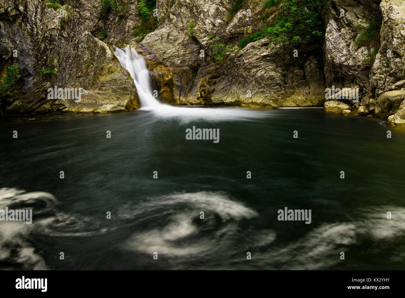 Beautiful blue waterscape scene river hi-res stock photography and ...