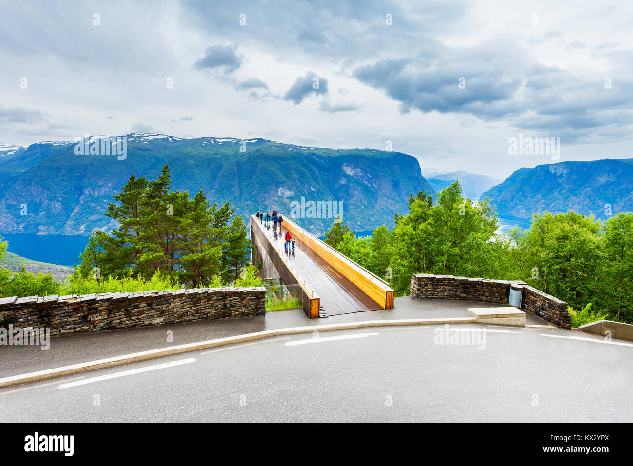 Stegastein Lookout is a viewpoint platform near the Flam village. Flam ...