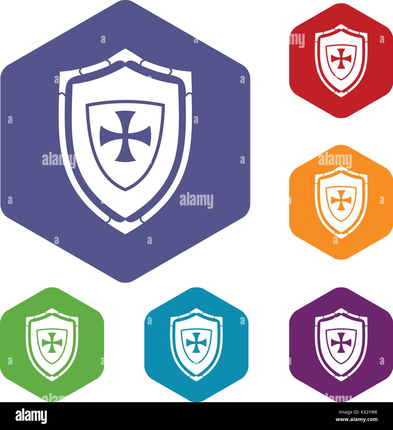 Cross of courage Stock Vector Images - Alamy