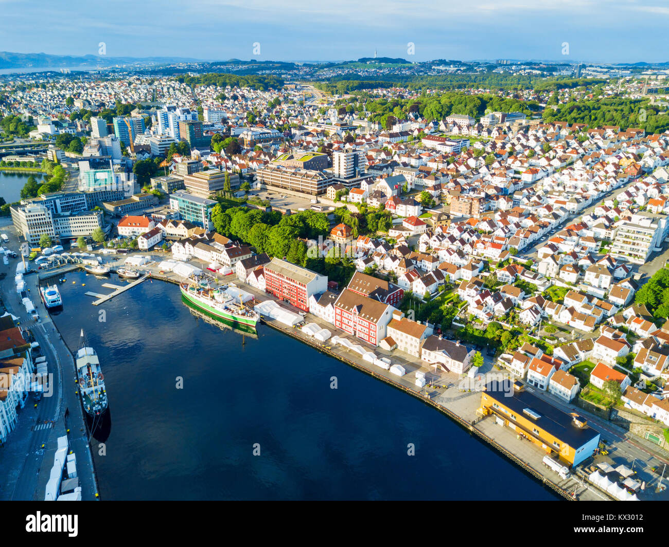 Norway stavanger aerial view hi-res stock photography and images - Alamy