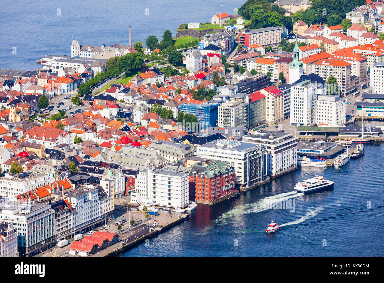 Mount floyen viewpoint bergen hi-res stock photography and images - Alamy