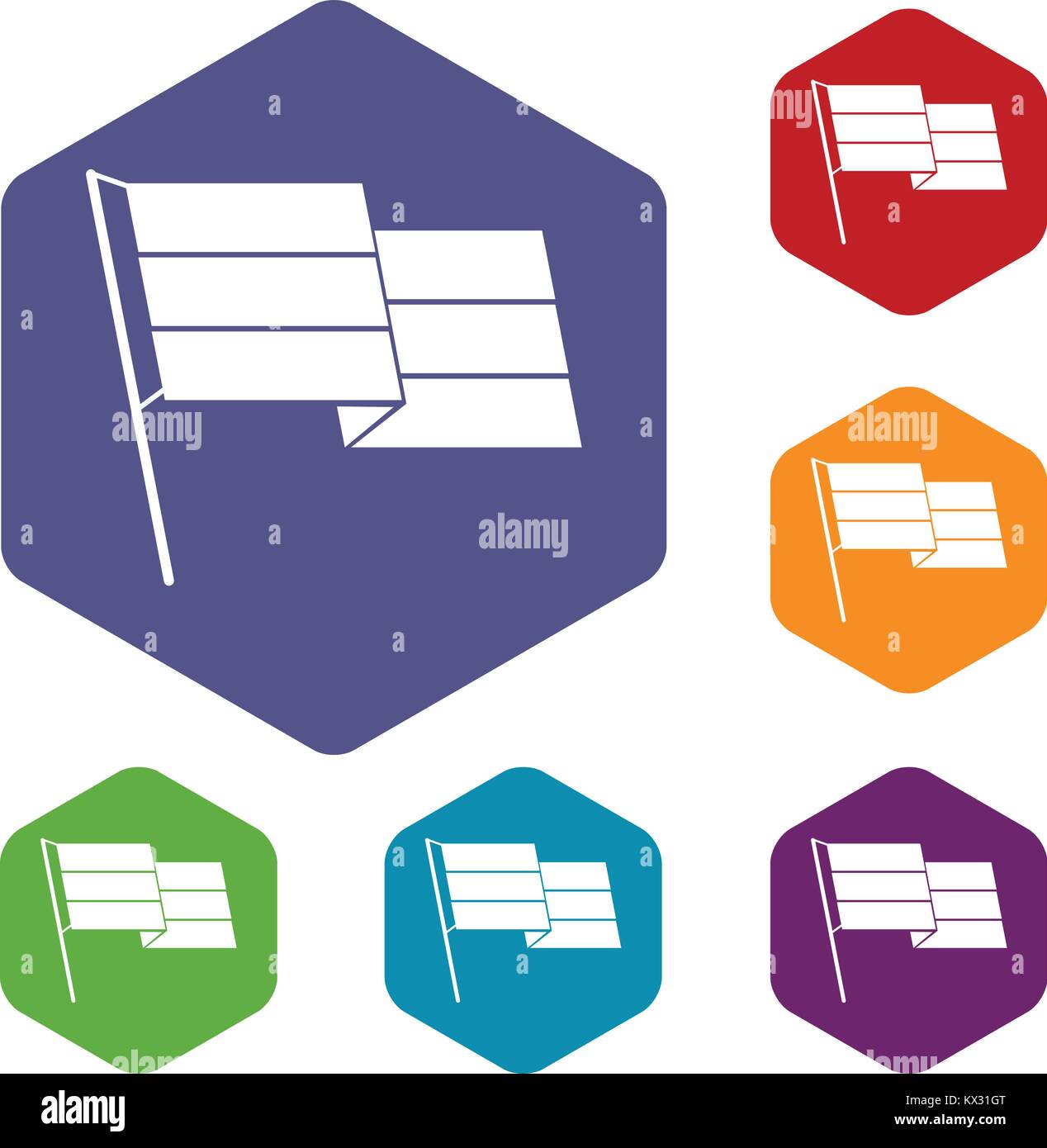 Flag icons set Stock Vector Image & Art - Alamy