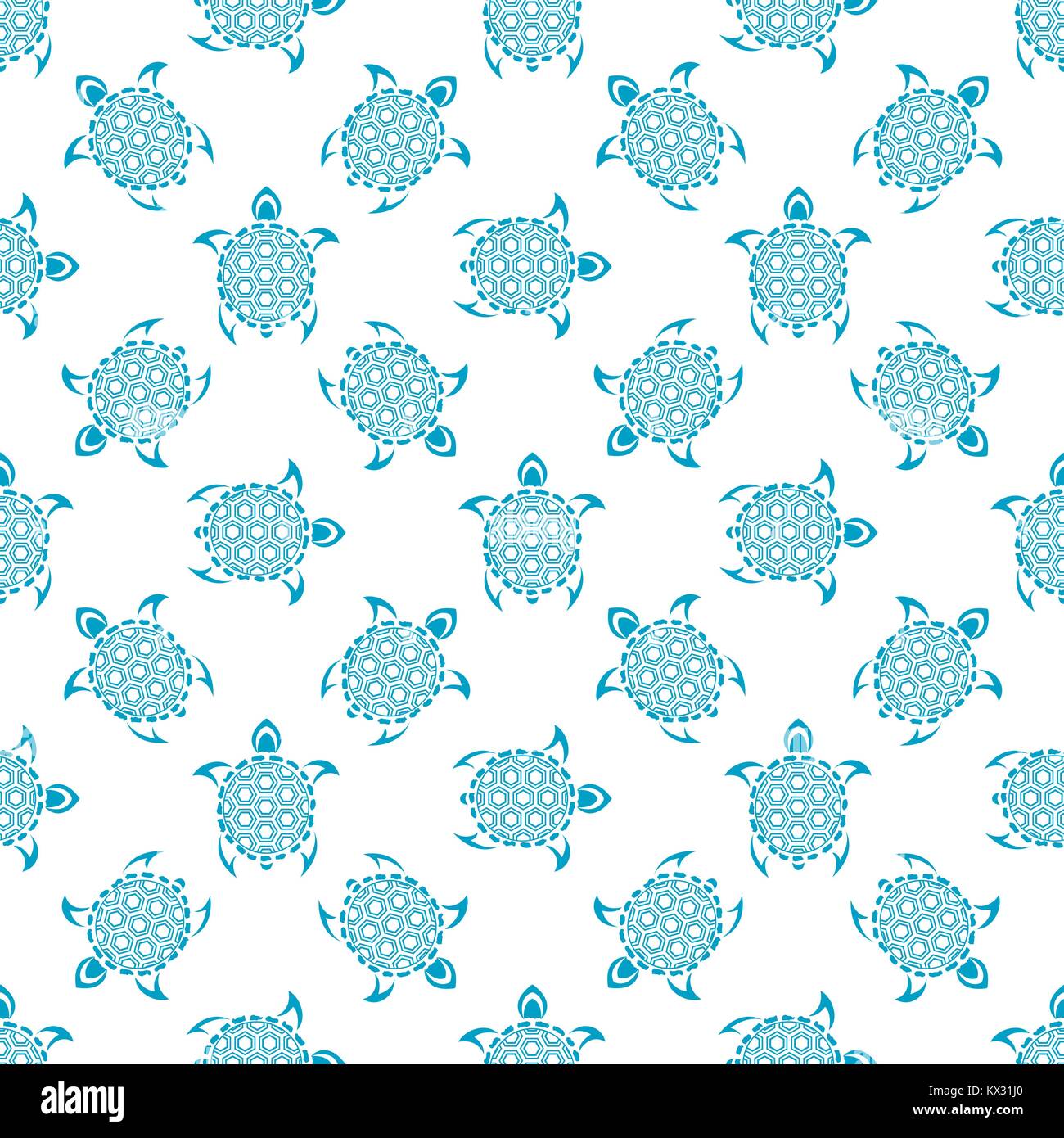 Pattern with turtles. Seamless pattern can be used for wallpaper ...