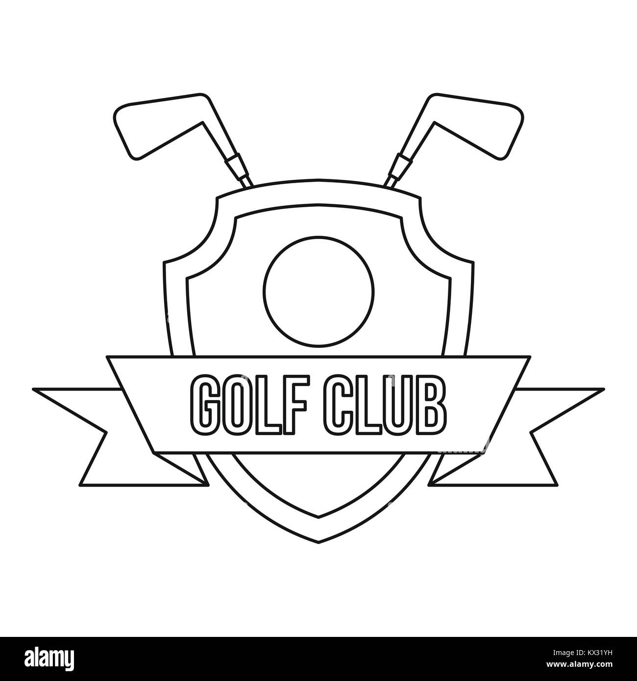 Gold golf tee Cut Out Stock Images & Pictures - Alamy