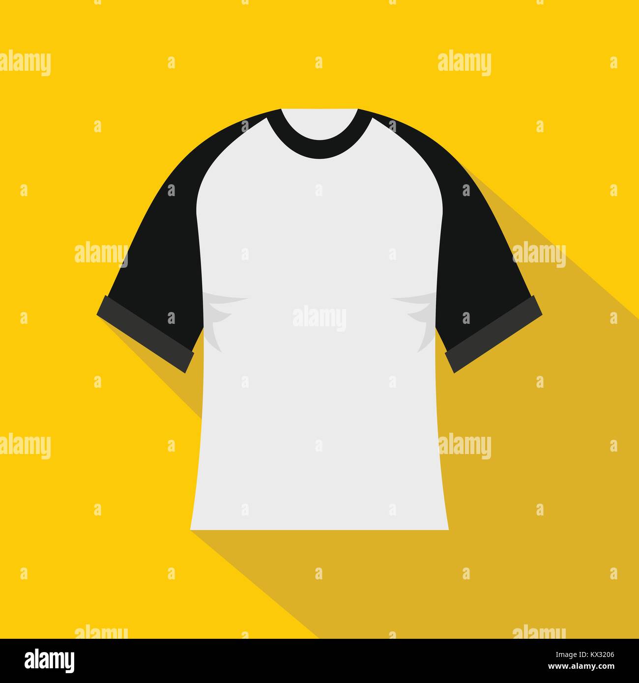 Baseball shirt icon, flat style Stock Vector Image & Art - Alamy