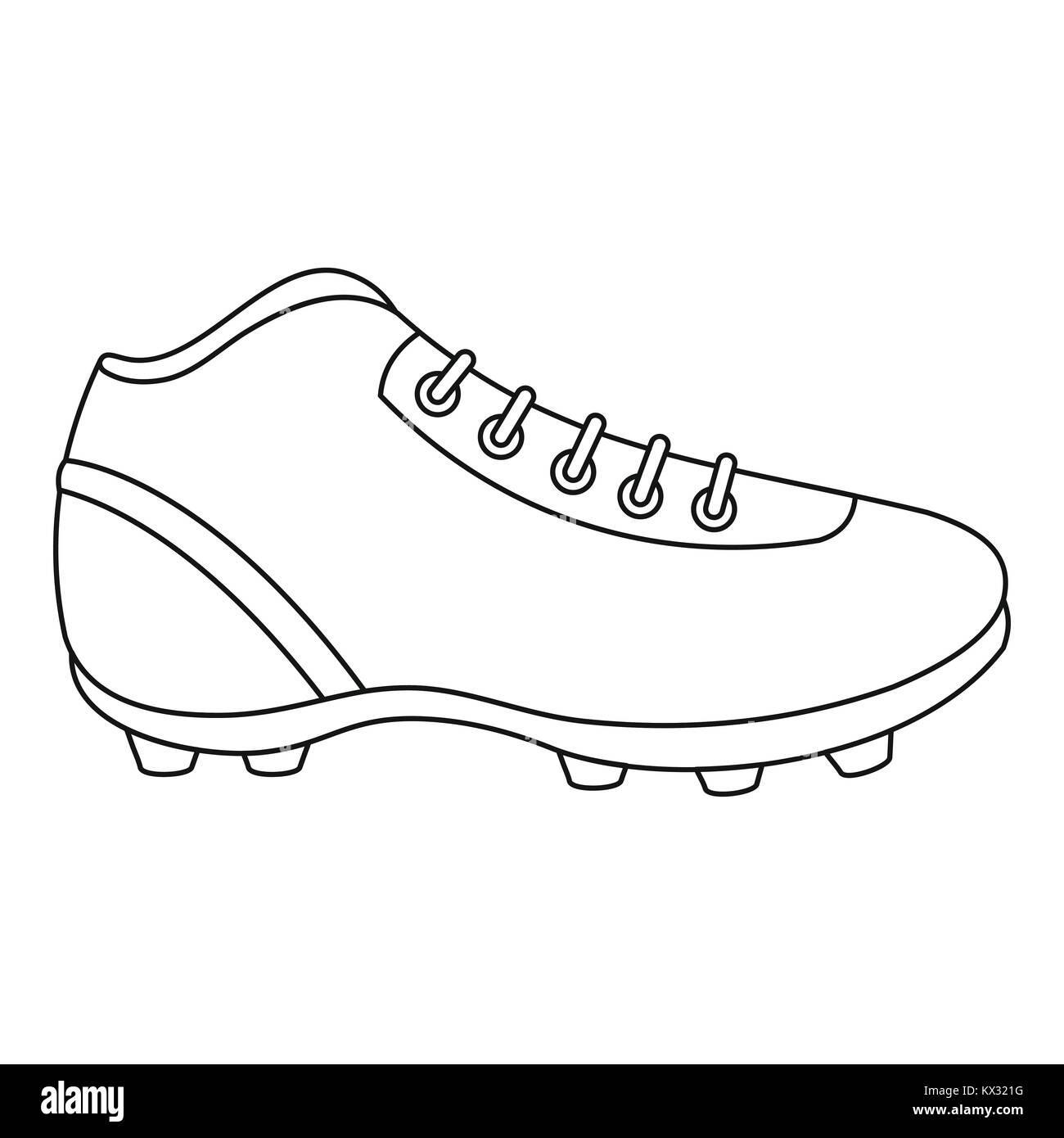 Baseball Cleat Drawing