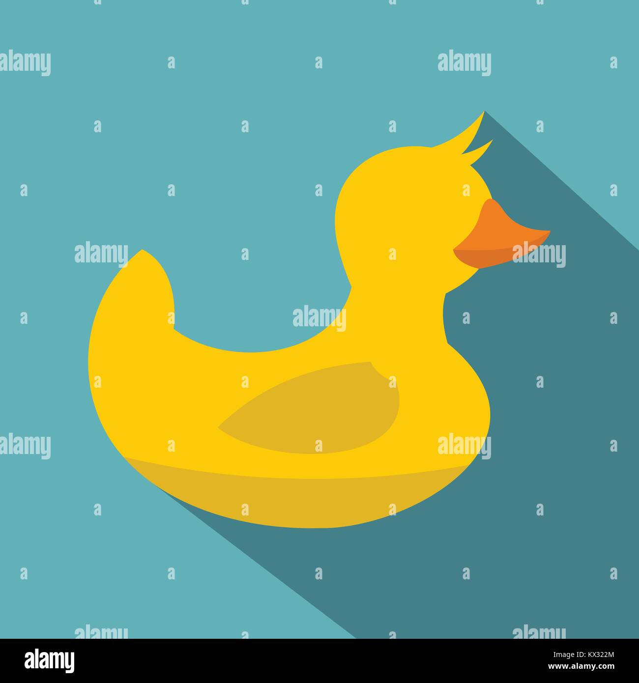 Duckling shadow Stock Vector Images - Alamy
