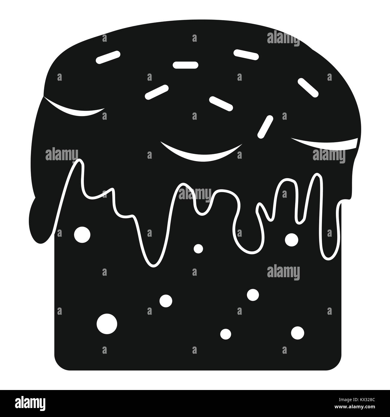 Easter cake icon , simple style Stock Vector Image & Art - Alamy