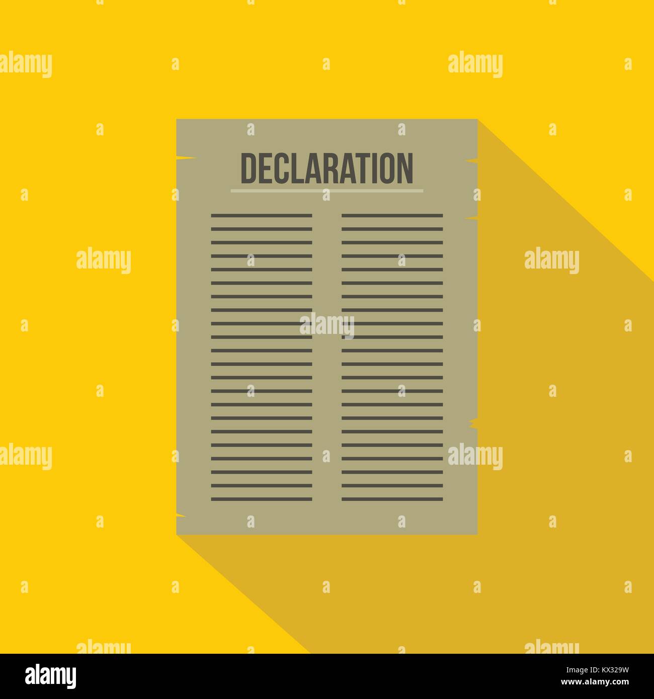 United states declaration sign Stock Vector Images - Alamy