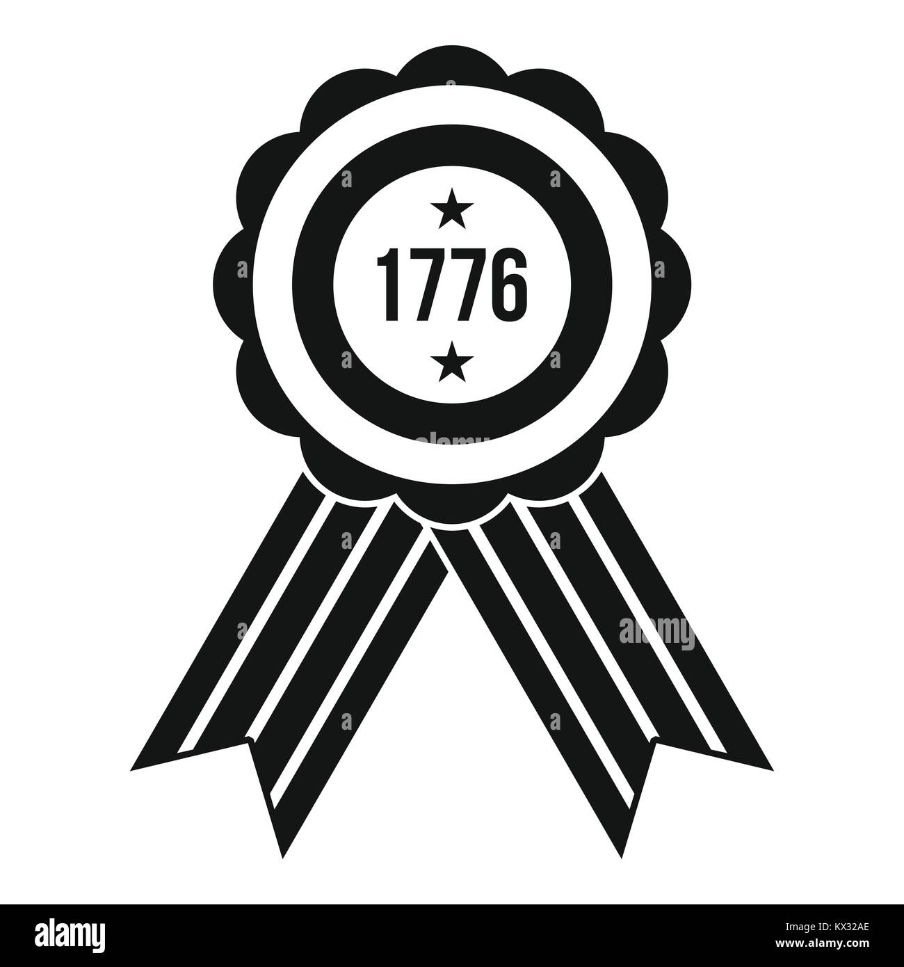 American emblem icon , simple style Stock Vector Image & Art - Alamy
