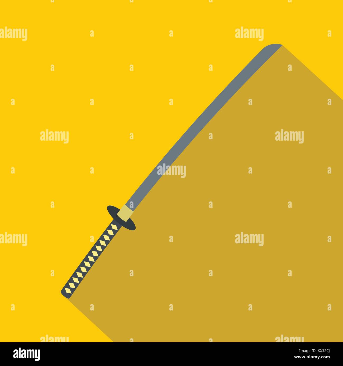Katana duel Stock Vector Images - Alamy