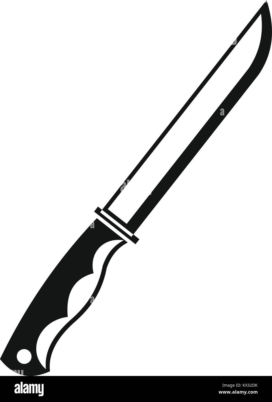 Knife icon, simple style Stock Vector Image & Art - Alamy